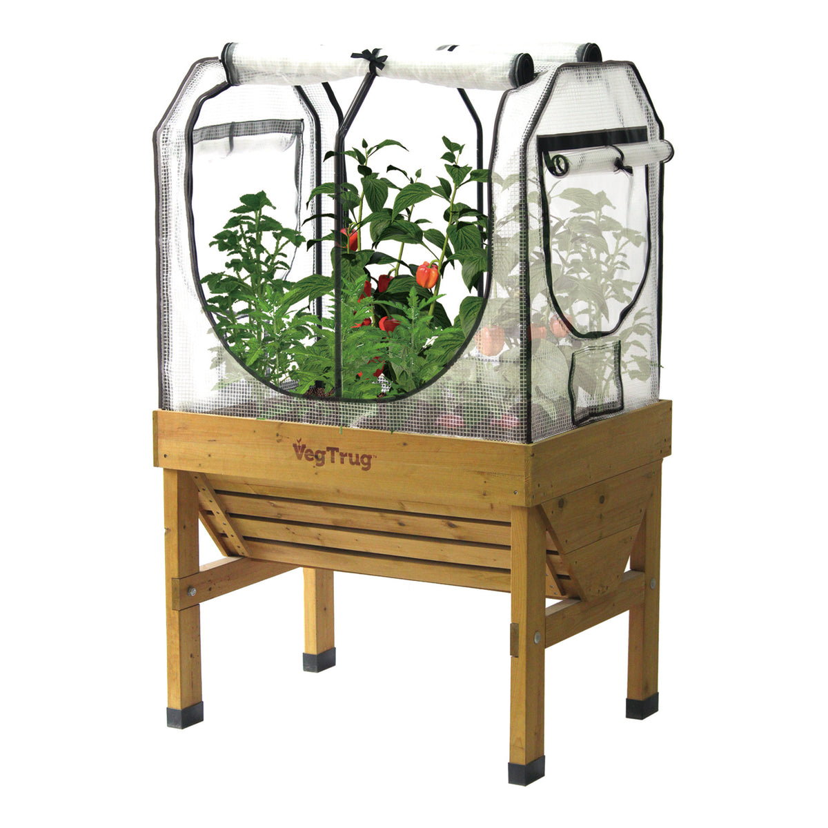 Greenhouse Frame & Multi-Cover Set for VegTrug Classic 1m – VegTrug UK